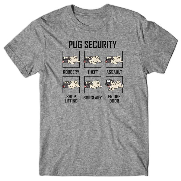 Pug Security T-shirt – Dogs Corner